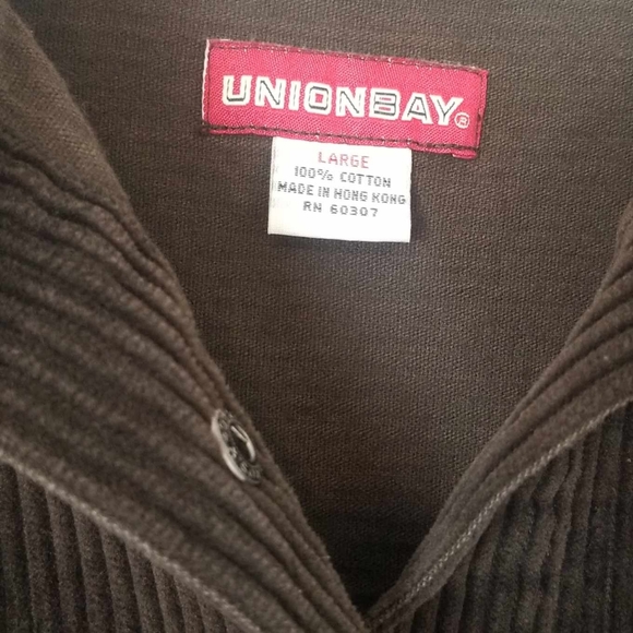 UNIONBAY | Jackets & Coats | Unionbay Brown Corduroy Shirt Jacket ...